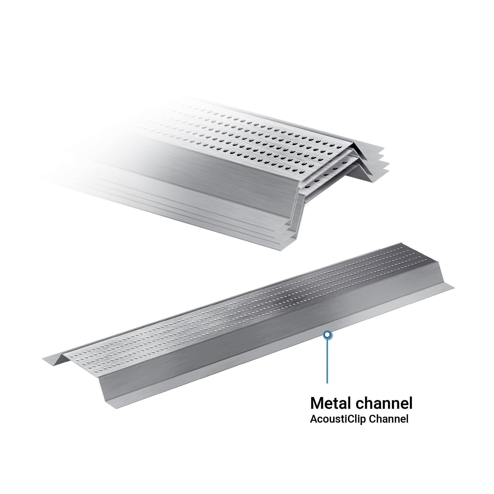 AcoustiChannel Metal Furring Channel | Soundproofing Systems